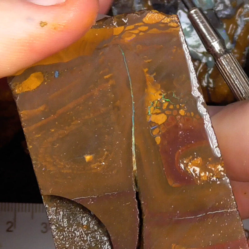 Boulder Opal Rough Parcel - Ro4175 - Opal Shop